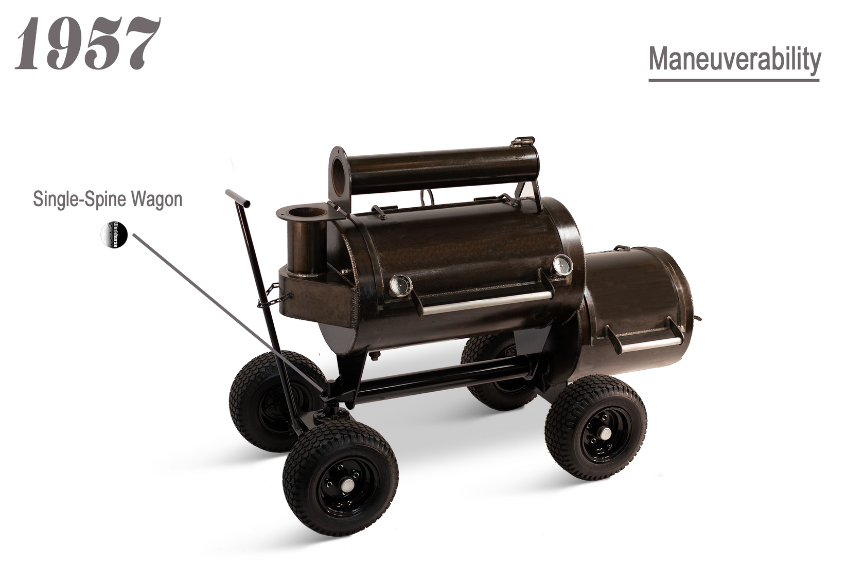 1957 Offset Smoker – Workhorse Pits