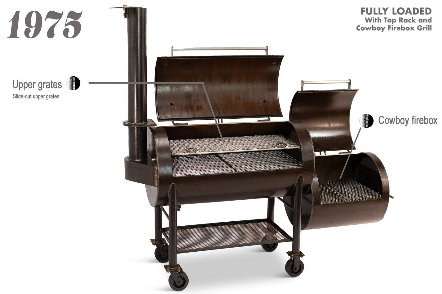 1975 Offset Smoker – Workhorse Pits