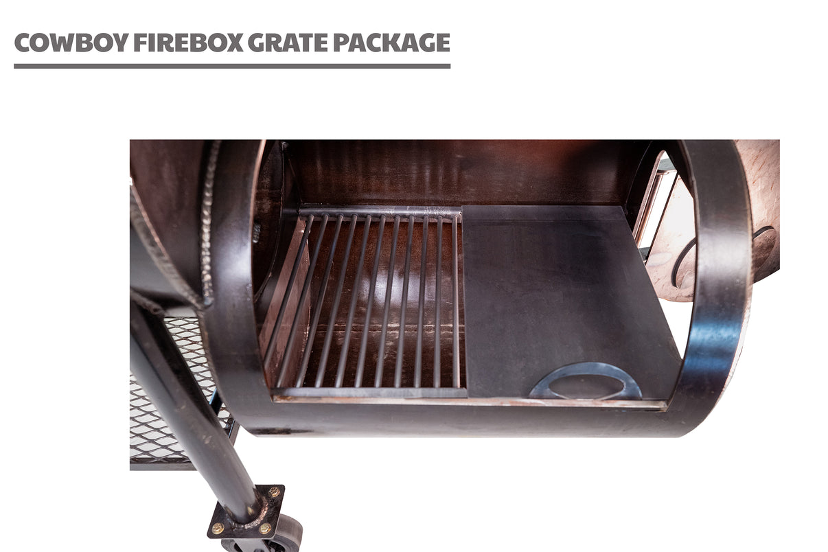 Cowboy Firebox Grate Package – Workhorse Pits